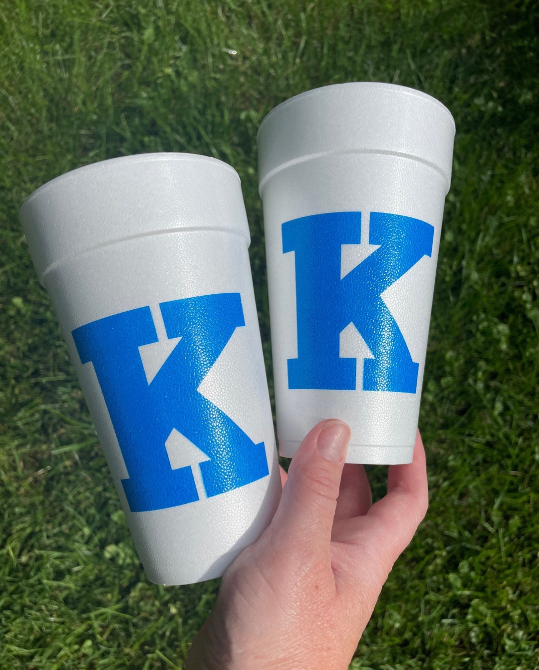 UK Wildcats Foam Cups/ Tailgate Cups/ Kentucky Game Day Cups - Etsy