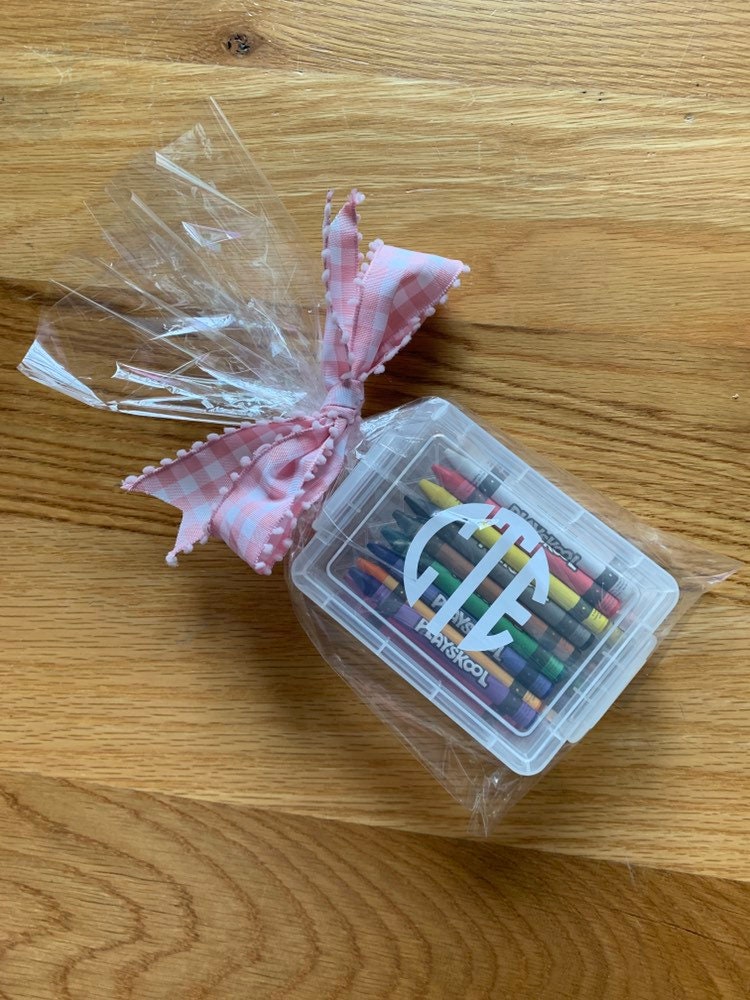 Crayon Case/ Markers Case/ Crayon Box/ Kids Easter Gift/ Craft Box ...