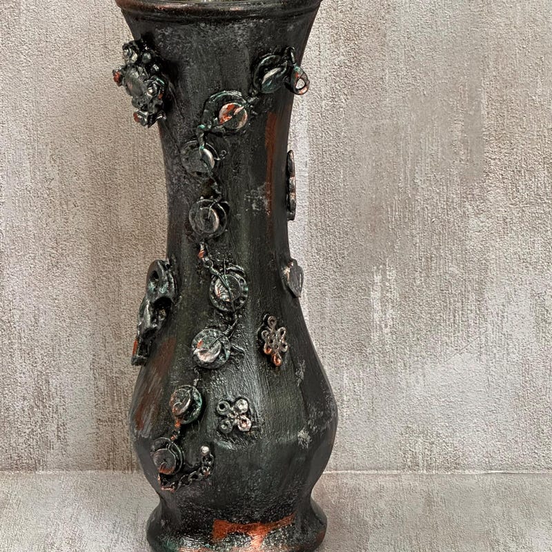Steampunk Vase - Etsy UK