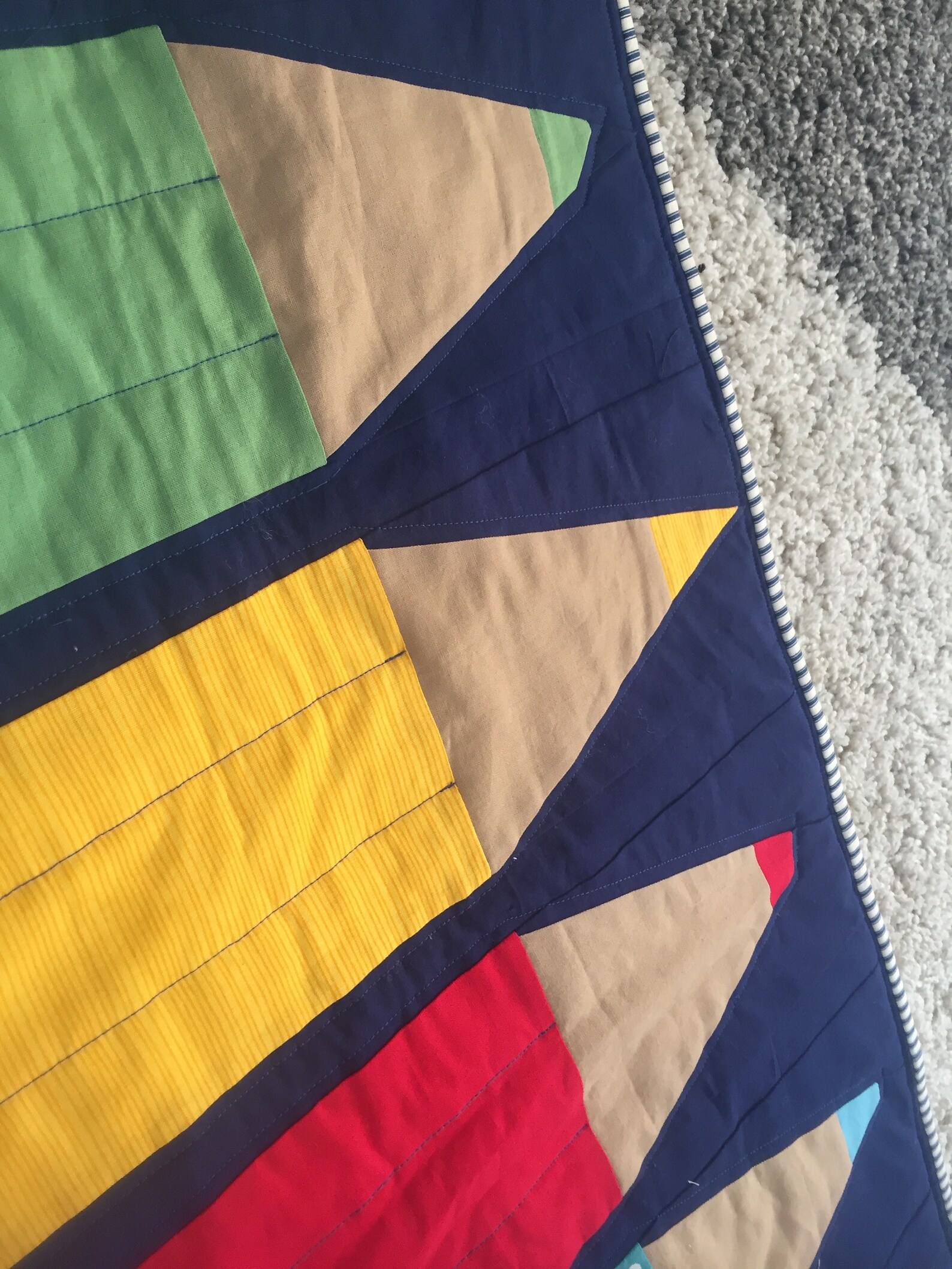 Colouring Time Pencil Quilt PDF Pattern - Etsy
