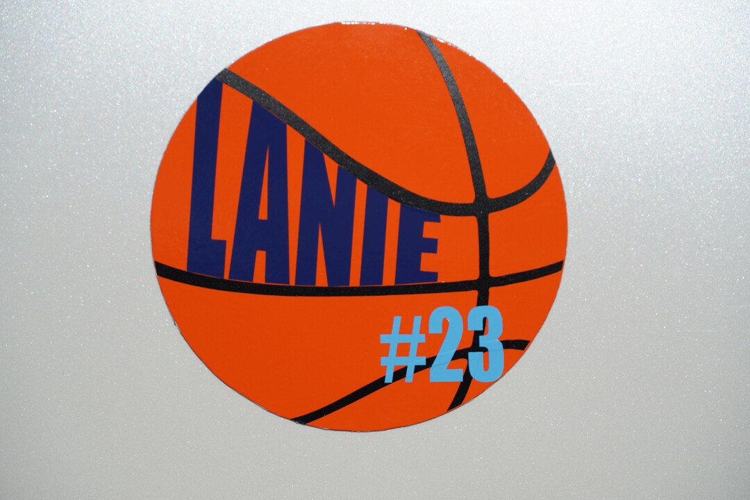 Personalized Basketball Magnet - Etsy