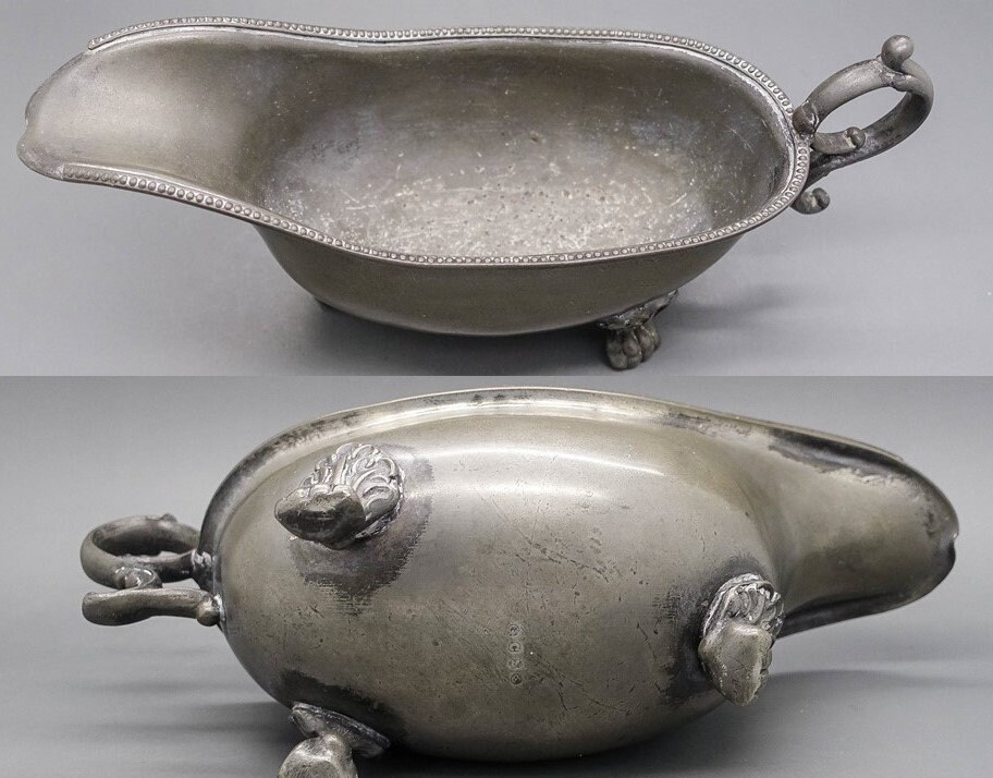 Antique George Cutts & Sons Late 1800s Silverplate Claw Foot - Etsy