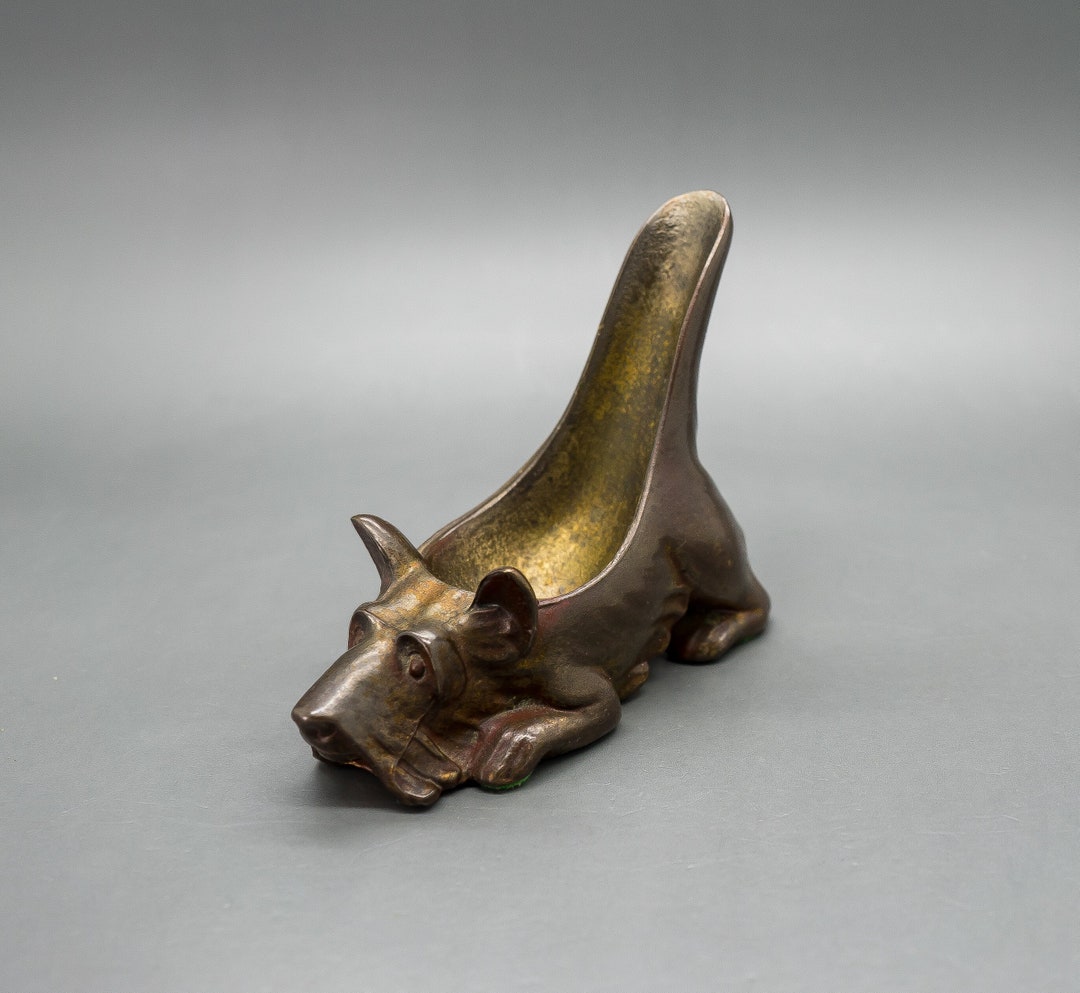 Vintage 1920s-1930s Ronson Brass Scottie Estate Pipe Rest / - Etsy