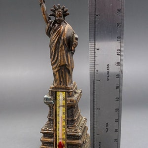 Vintage Early to Mid-century Copper Statue of Liberty Souvenir ...