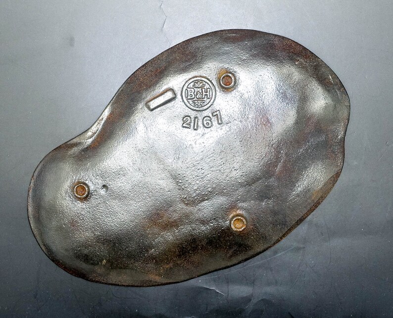 Vintage Bradley and Hubbard Cast Bronze Pipe Smoking Plate | Etsy