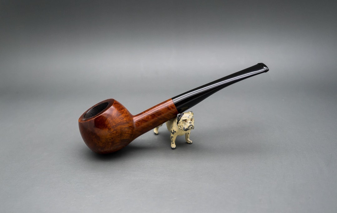 Vintage E-wilke N.Y.C. Prince Shaped Estate Pipe Nicely Darkened ...