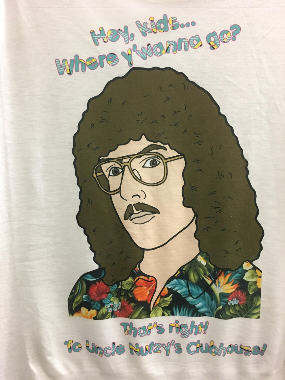 Weird Al 80's Inspired T-shirt - Etsy