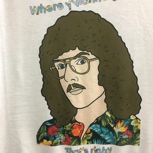 Weird Al 80's Inspired T-shirt - Etsy