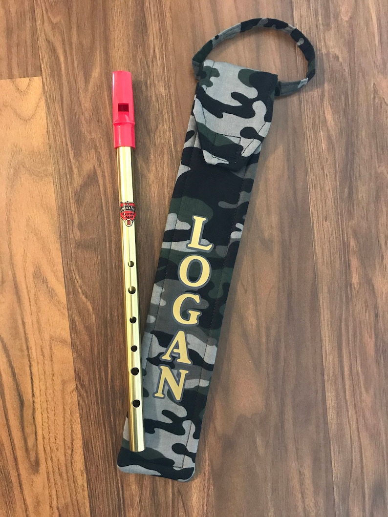 Tin Whistle Case, Recorder Sleeve, Penny Whistle, Cover, Bag, Custom ...