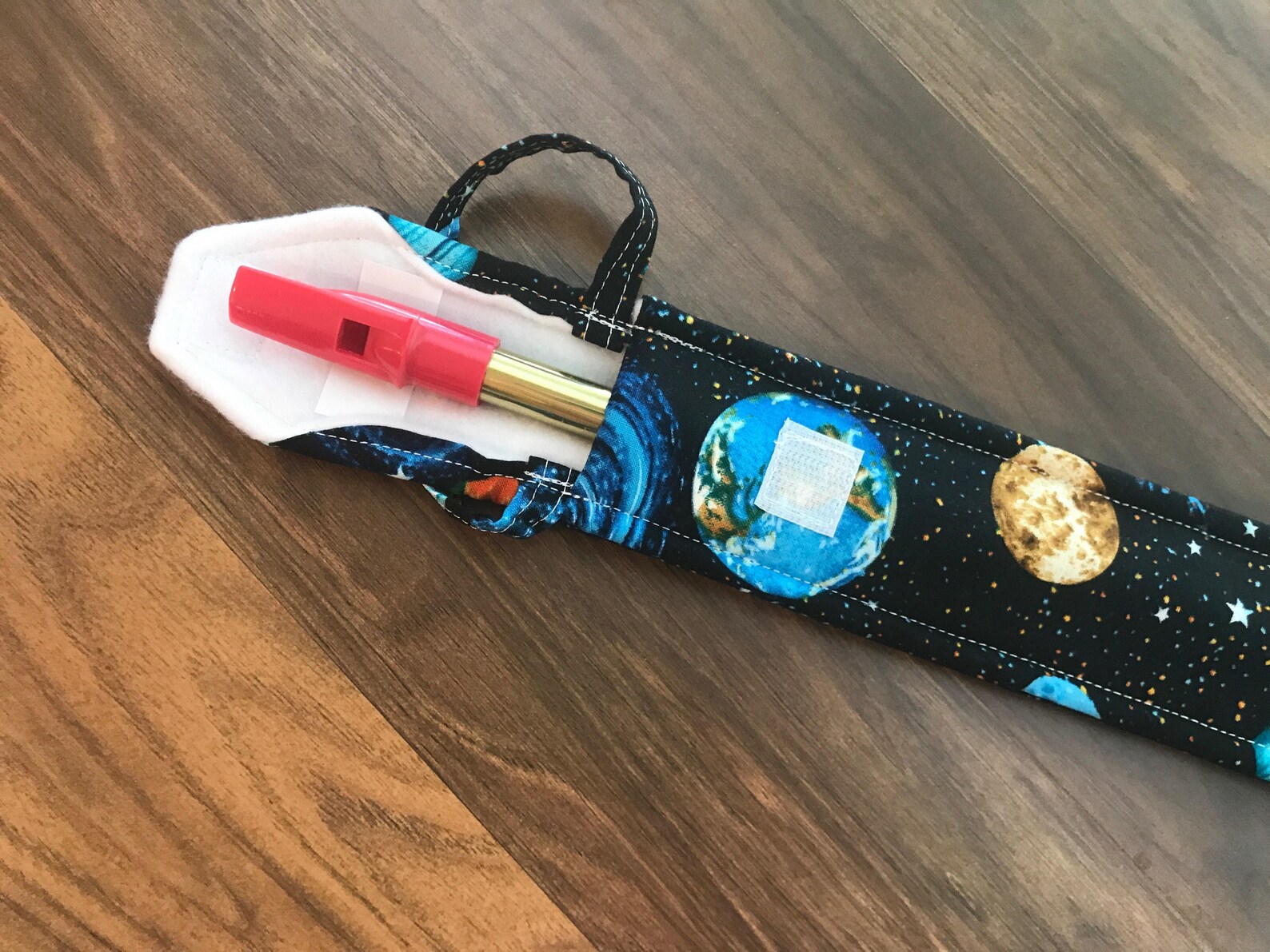 Tin Whistle Case, Recorder Sleeve, Irish Penny Whistle D Cover, Fabric ...