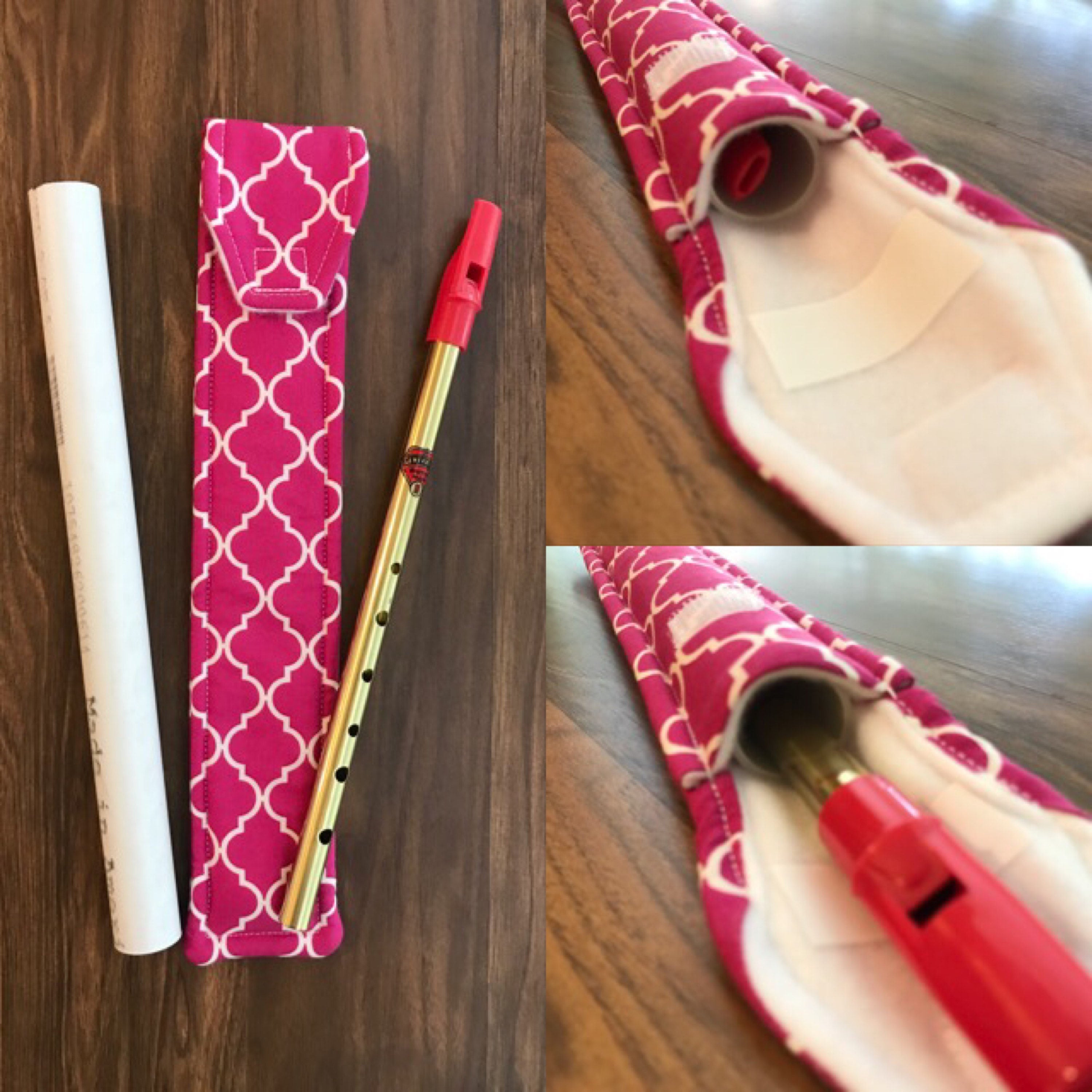 Add a PVC pipe to your tin whistle case penny whistle cover | Etsy