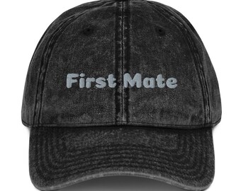 Captain First Mate Hat - Etsy