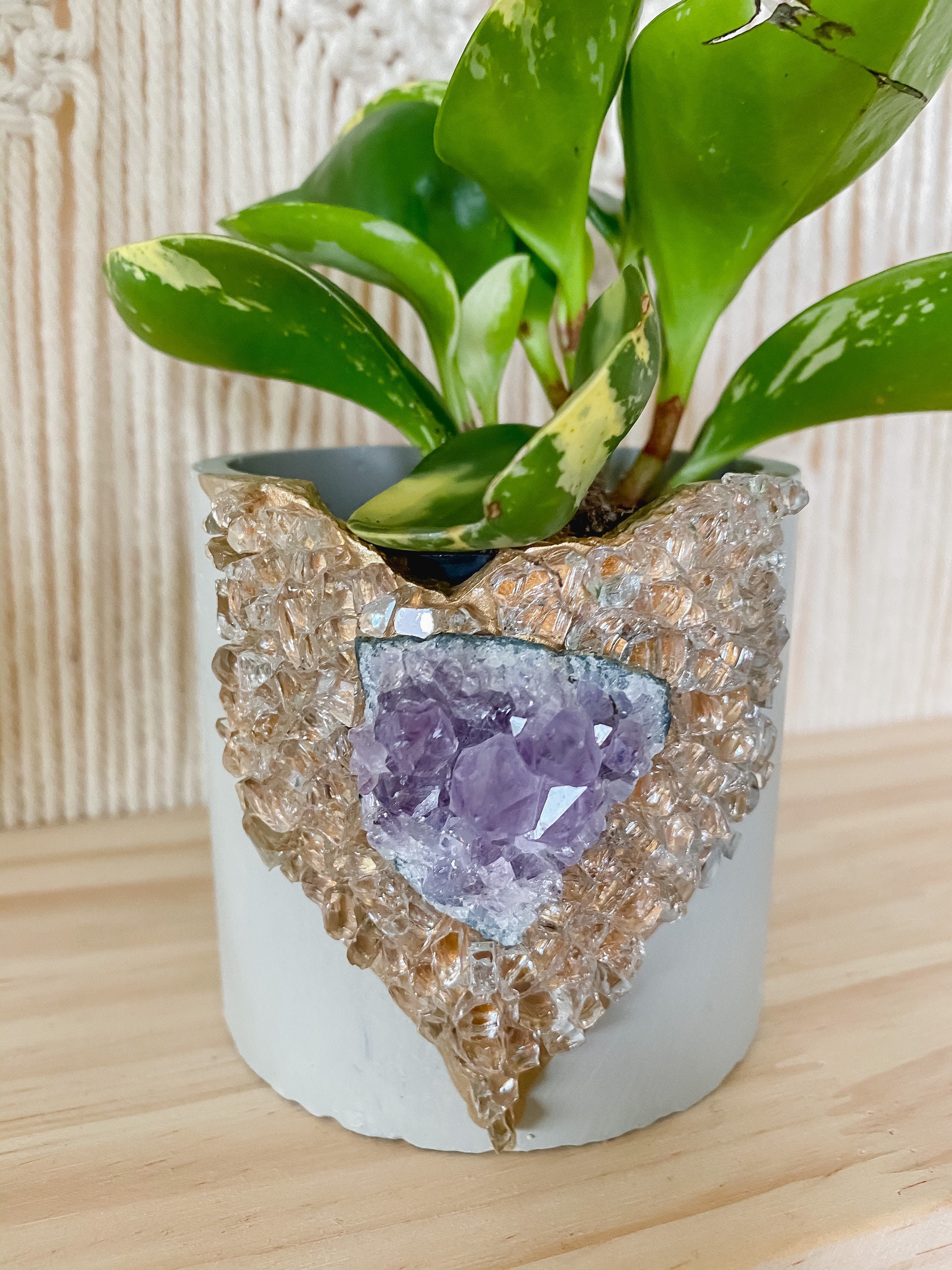 Amethyst Planter 3