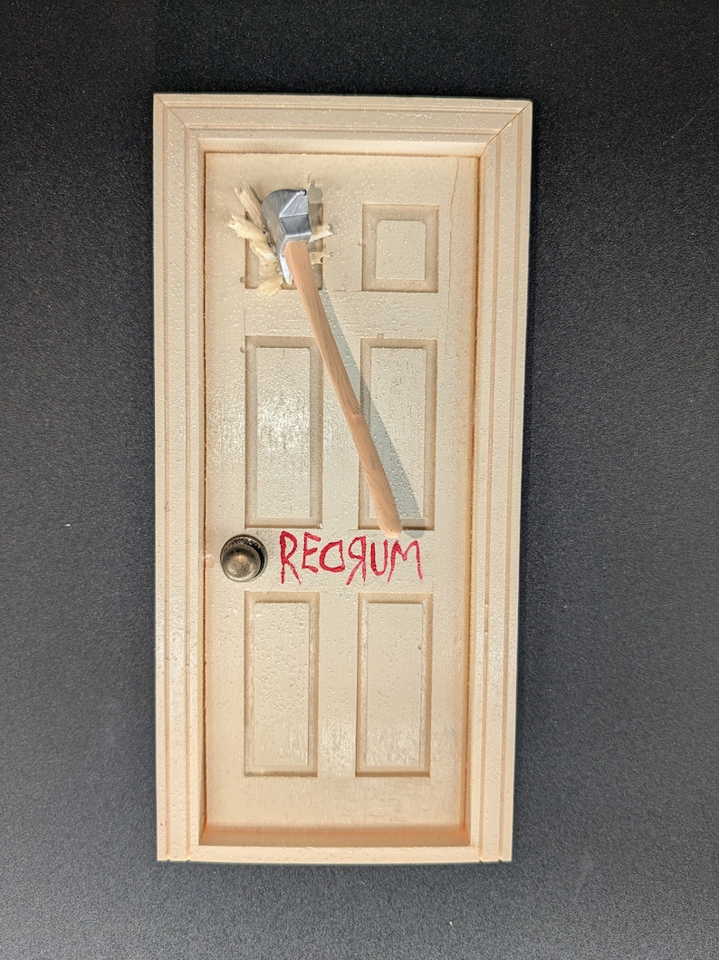 Redrum Door the Shining - No Floor (free Shipping) - Etsy