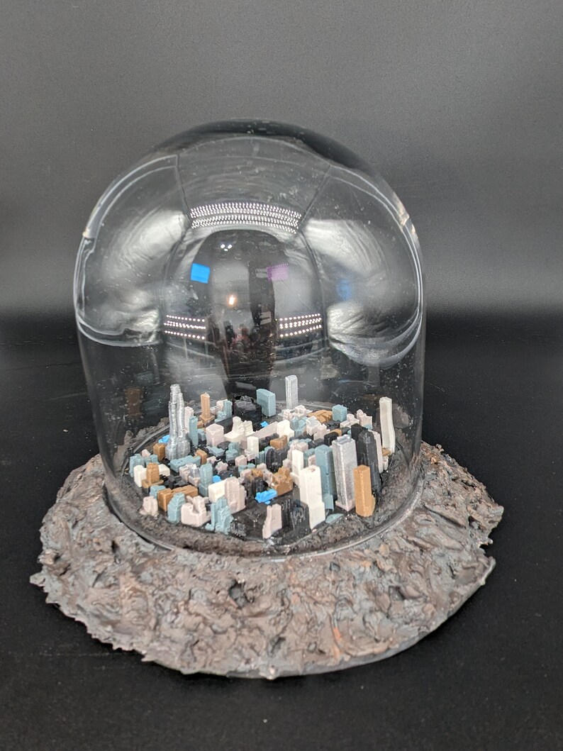 Brainiac - Shrunken New York City (free Shipping) - Etsy