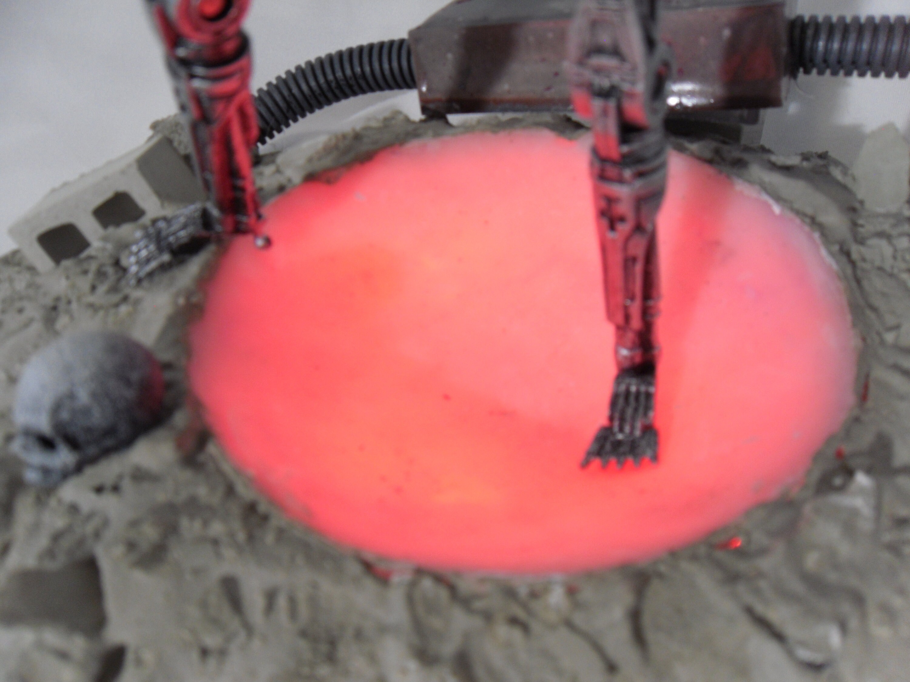 TERMINATOR Action Figure Display. Lights Up. Figure NOT - Etsy