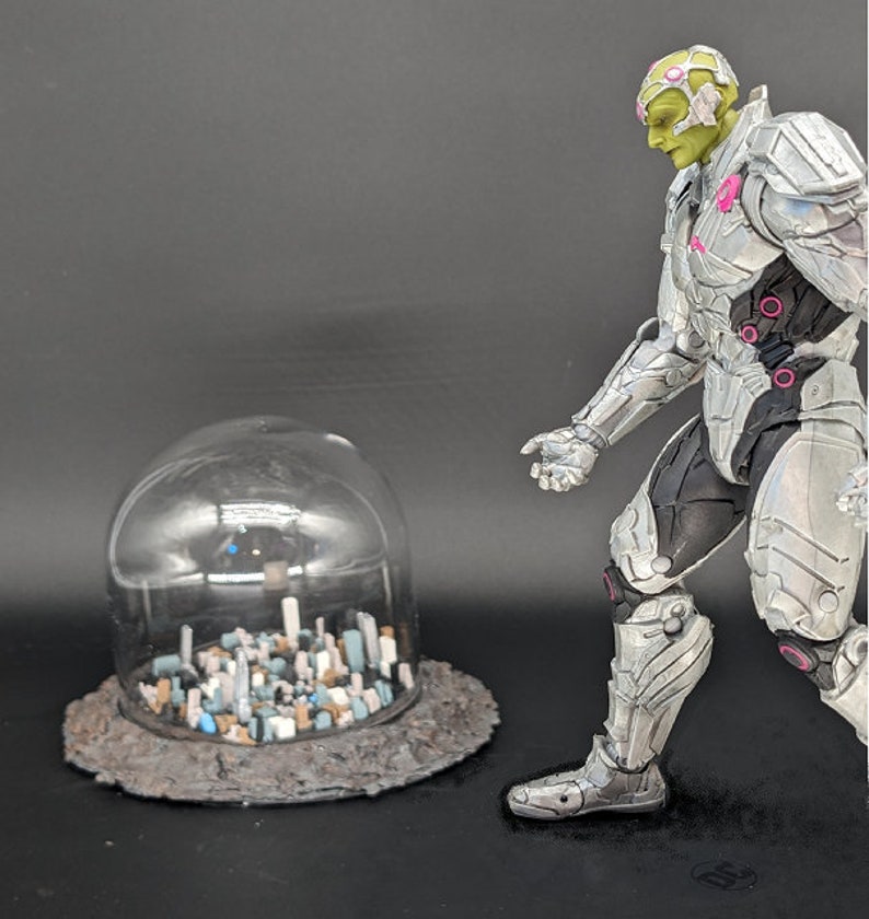 Brainiac - Shrunken New York City (free Shipping) - Etsy