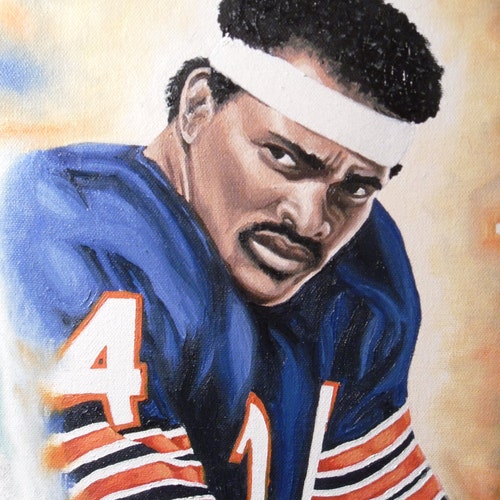 1988 Chicago Times Poster Michael Jordan Walter Payton Andre - Etsy