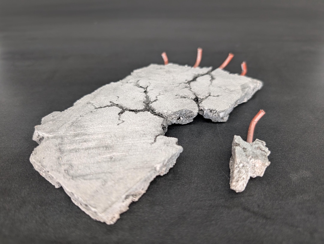 Busted Concrete Block. (free Shipping) - Etsy