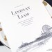 Santa Monica Pier Skyline Wedding Programs (set of 25 Cards) - Etsy