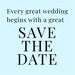 Little Mermaid Save the Dates, Save the Date, Disney Inspired, STD ...