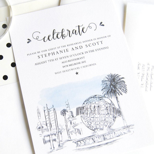 Universal Studios Birthday Invitations - Etsy