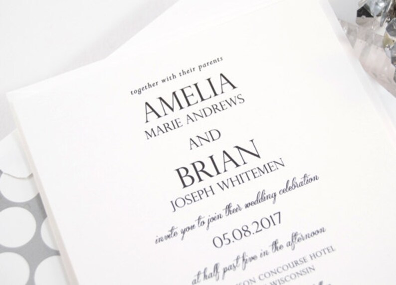 Madison Wisconsin Skyline Hand Drawn Wedding Invitations | Etsy