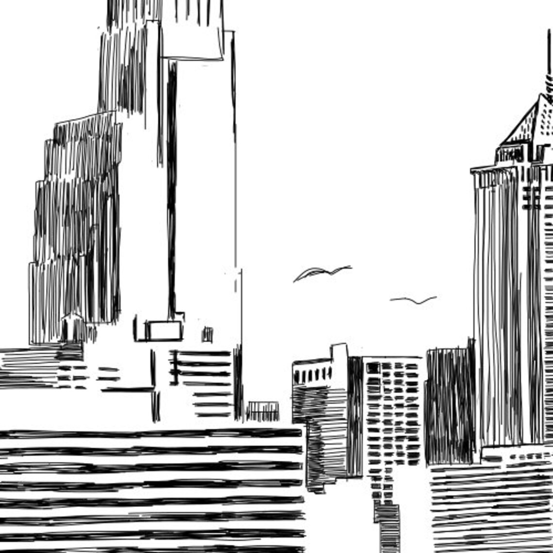 Philadelphia Skyline Table Numbers PA Wedding Day of Event - Etsy