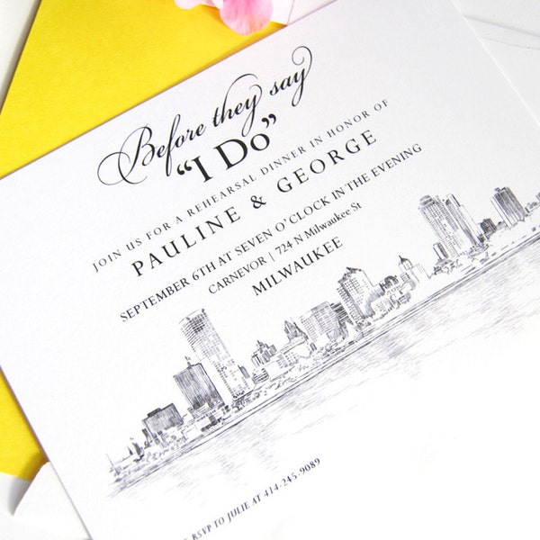 Milwaukee Invitations - Etsy