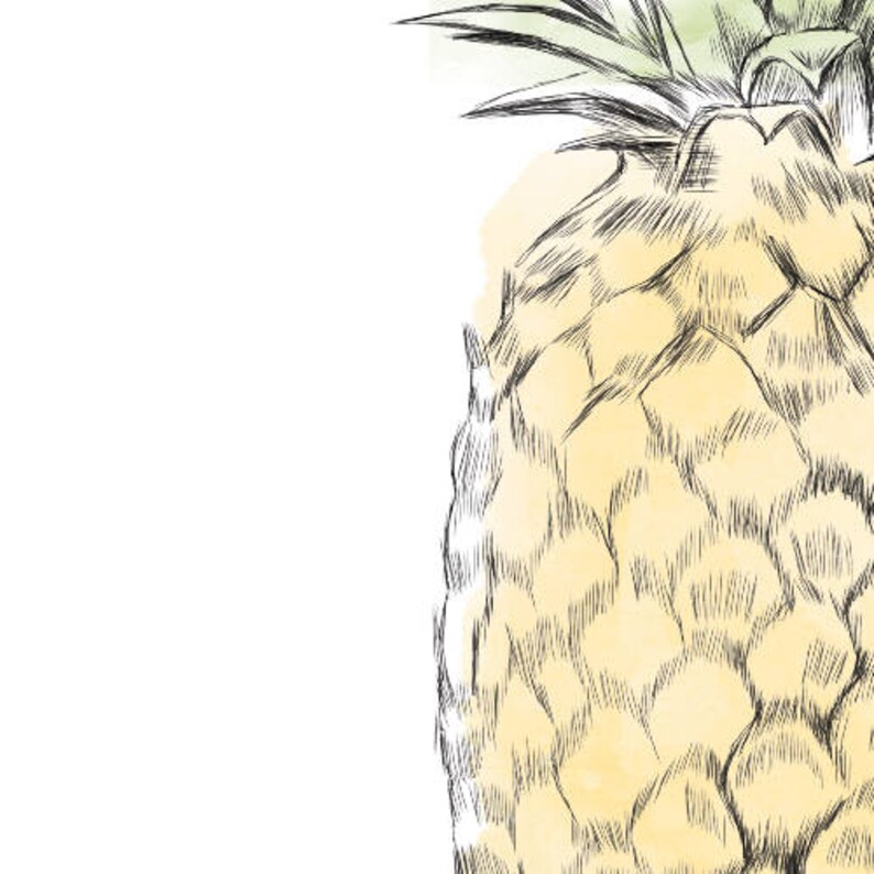 Pineapple Table Numbers, Hawaiian Themed Wedding, Beach (1-10) - Etsy