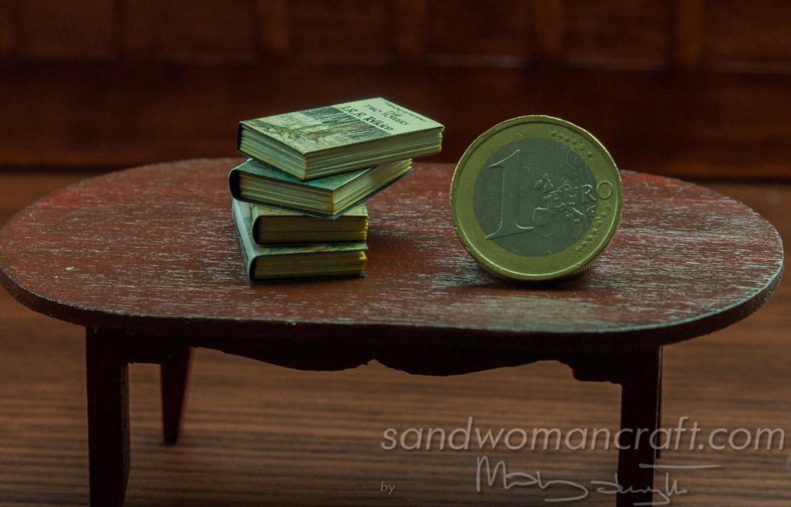 Hobbit Set of Four Miniature Books J. R. R. Tolkien 1:12 - Etsy