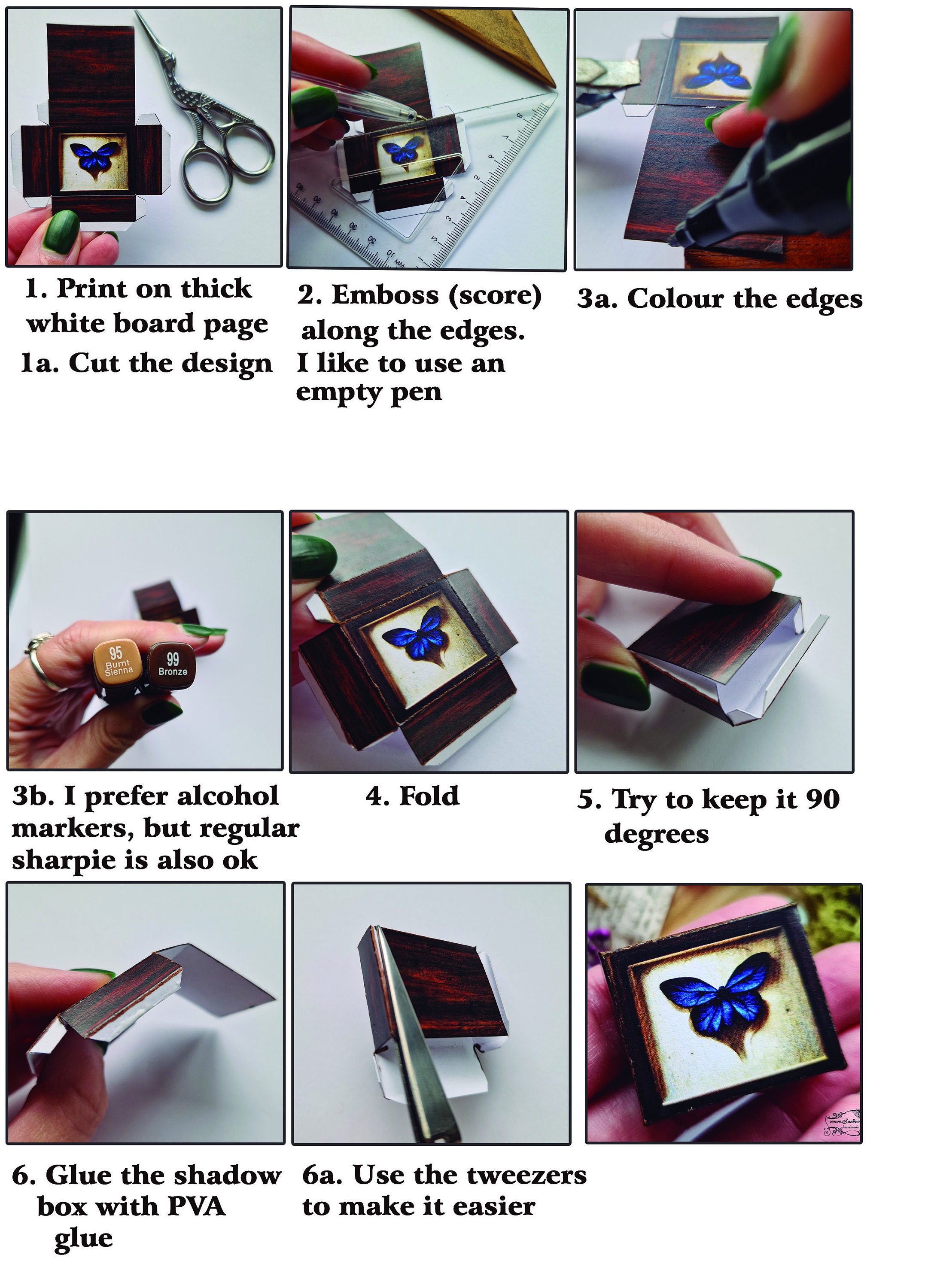 Dollhouse Miniature, Instant Download, Shadow Box, Curiosities ...