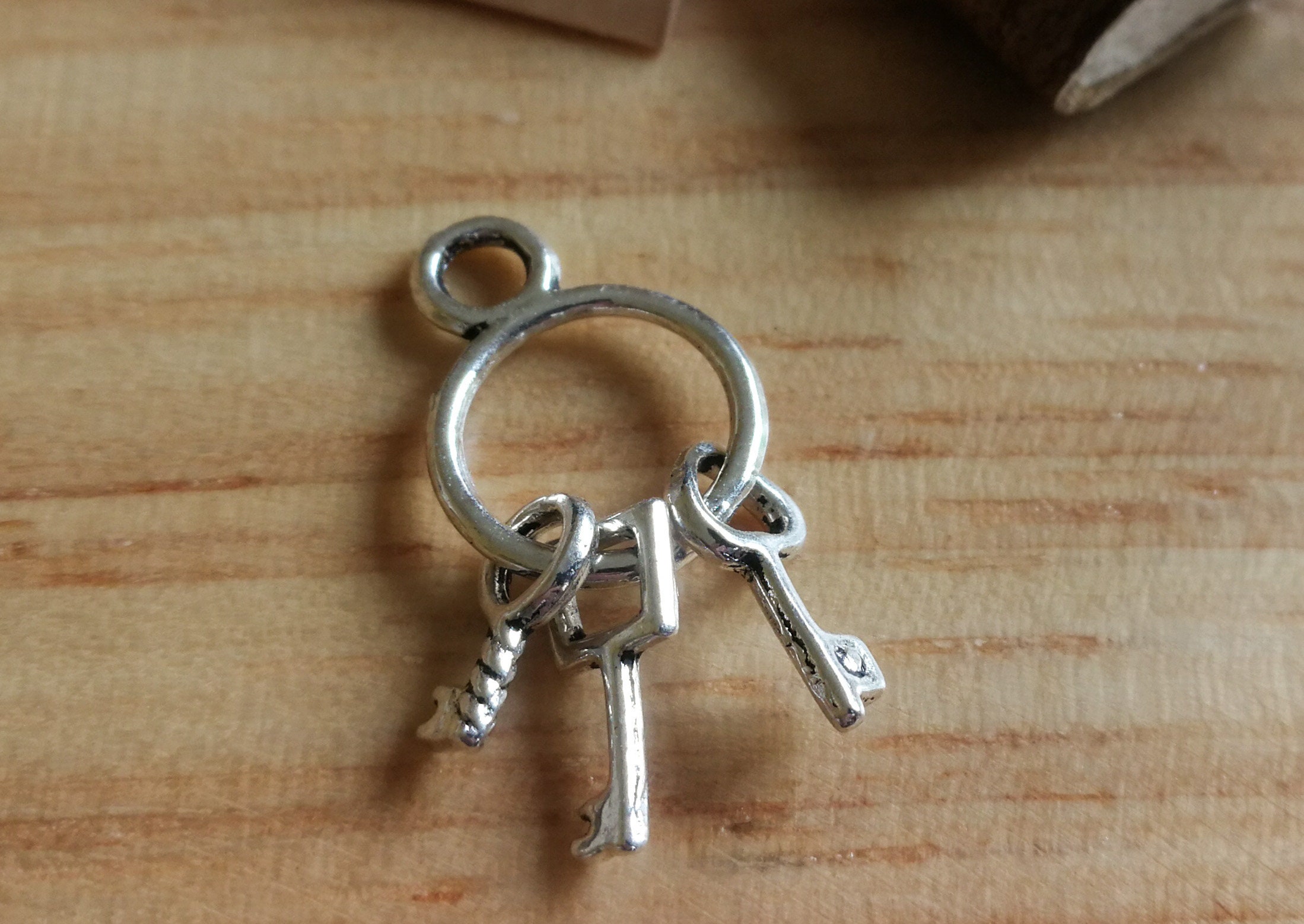 Dollhouse Miniatures-1:12 Scale-miniature Keys-set of Three - Etsy