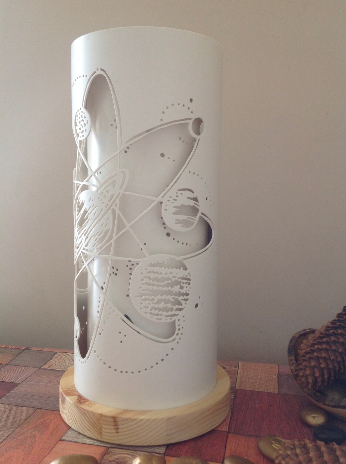 Galaxy and Planets Table Lamp - Etsy UK