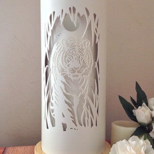 Jungle Tiger Table Lamp Mood Light - Etsy
