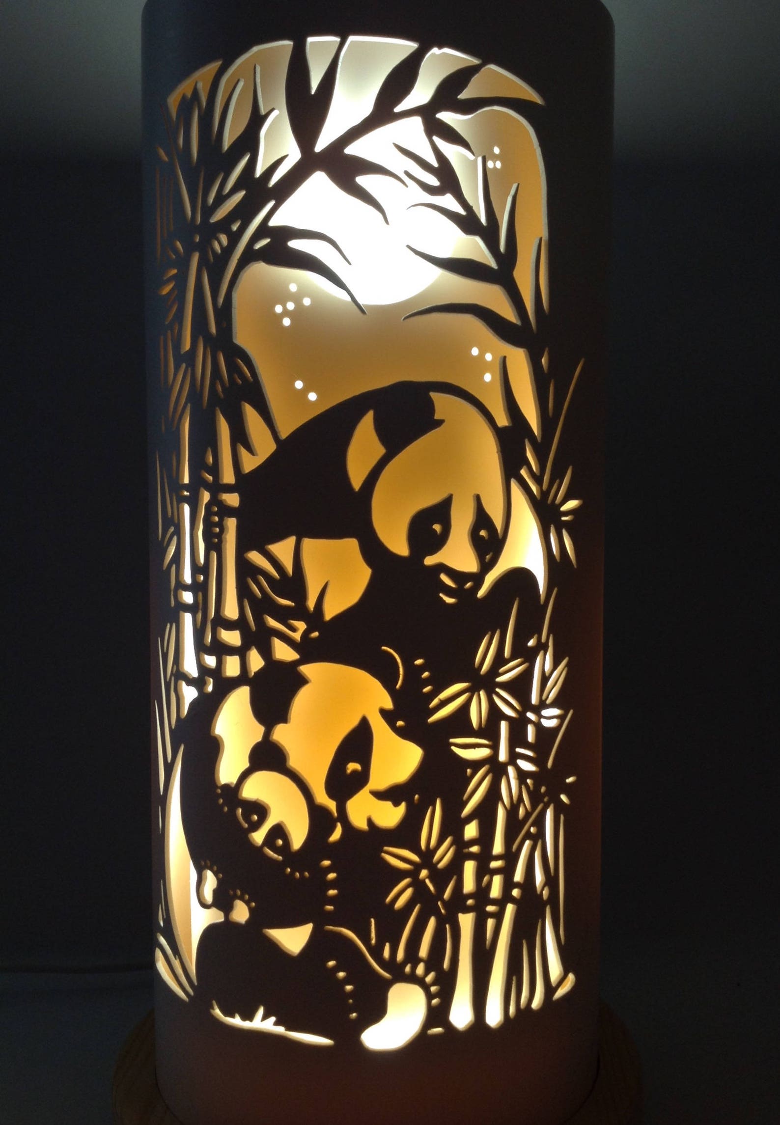 Panda Lamp - Etsy