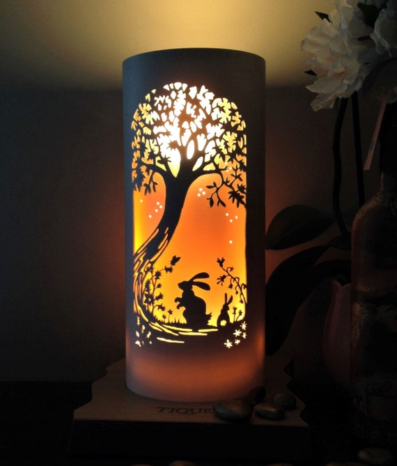 Spring/Bunny/Seasons Table Lamp | Etsy