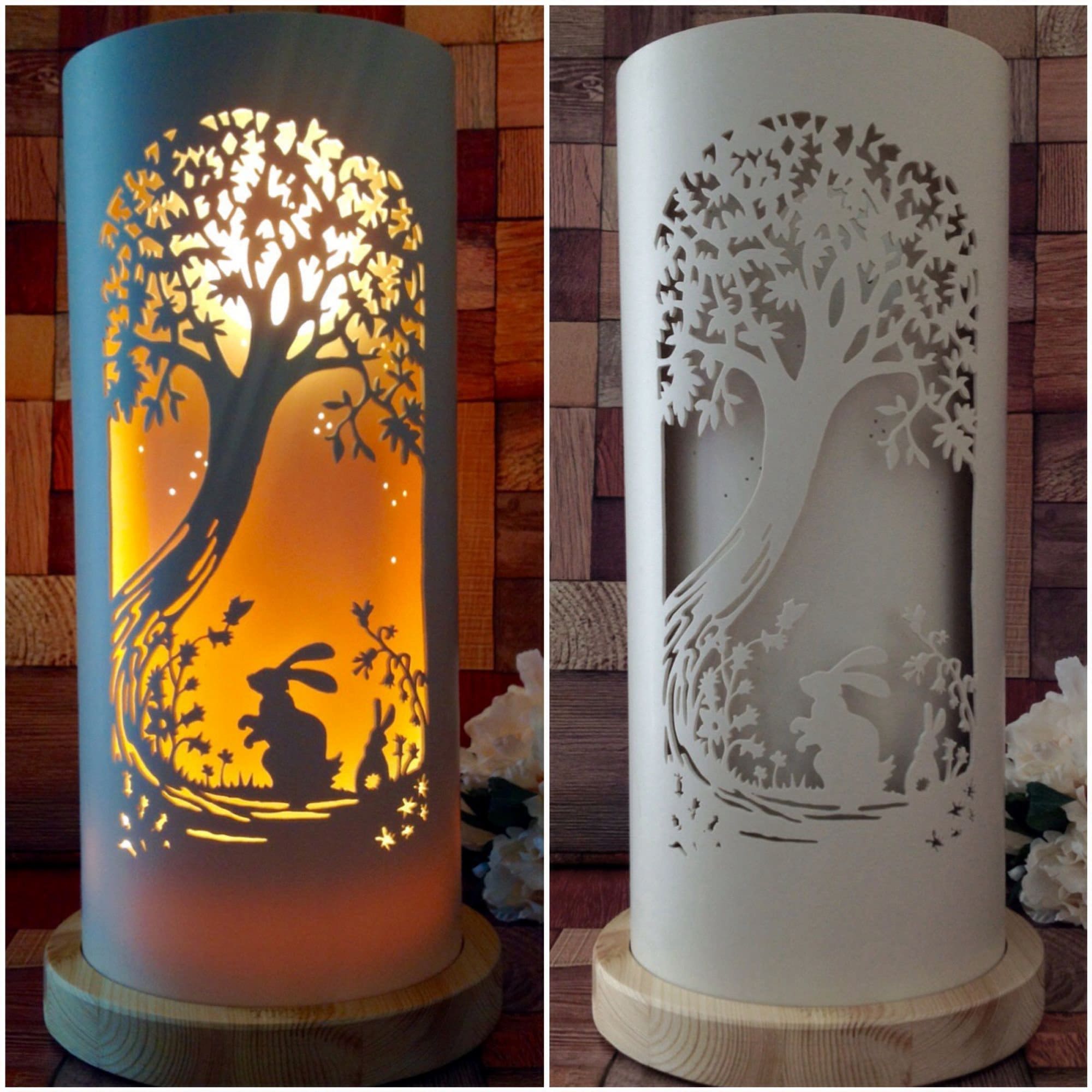 Spring/bunny/seasons Table Lamp - Etsy UK