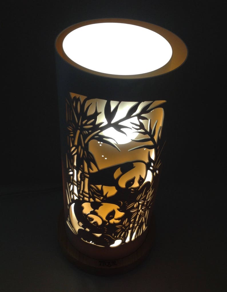 Panda Lamp - Etsy