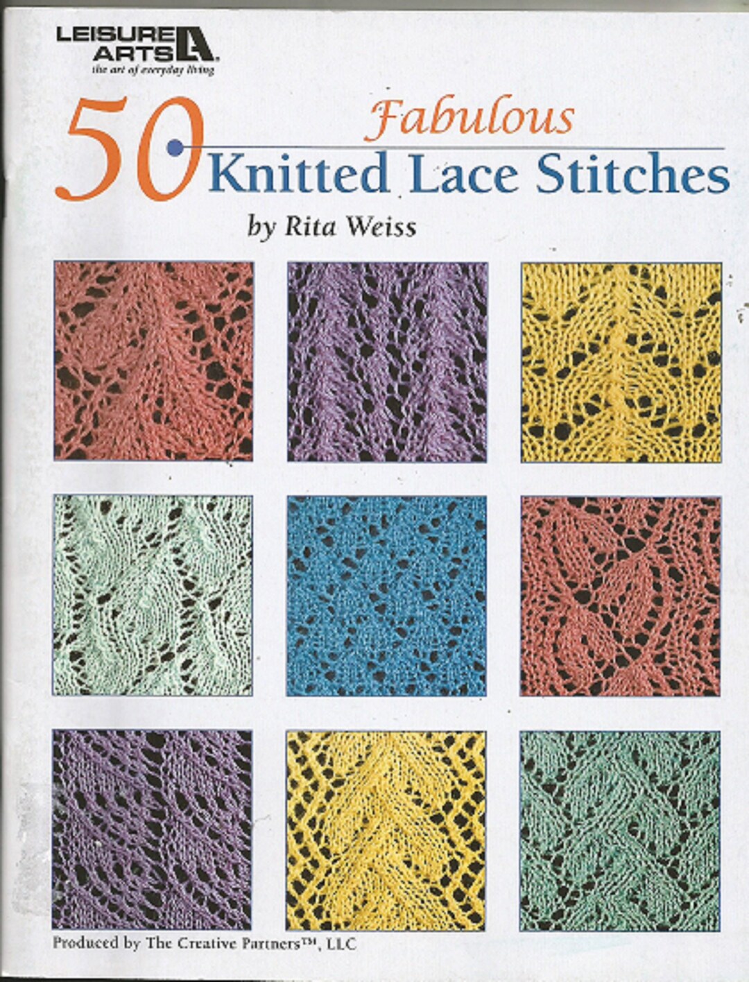 Fabulous 50 KNITTED LACE STITCHES Pattern Book by Rita Weiss - 2009 ...