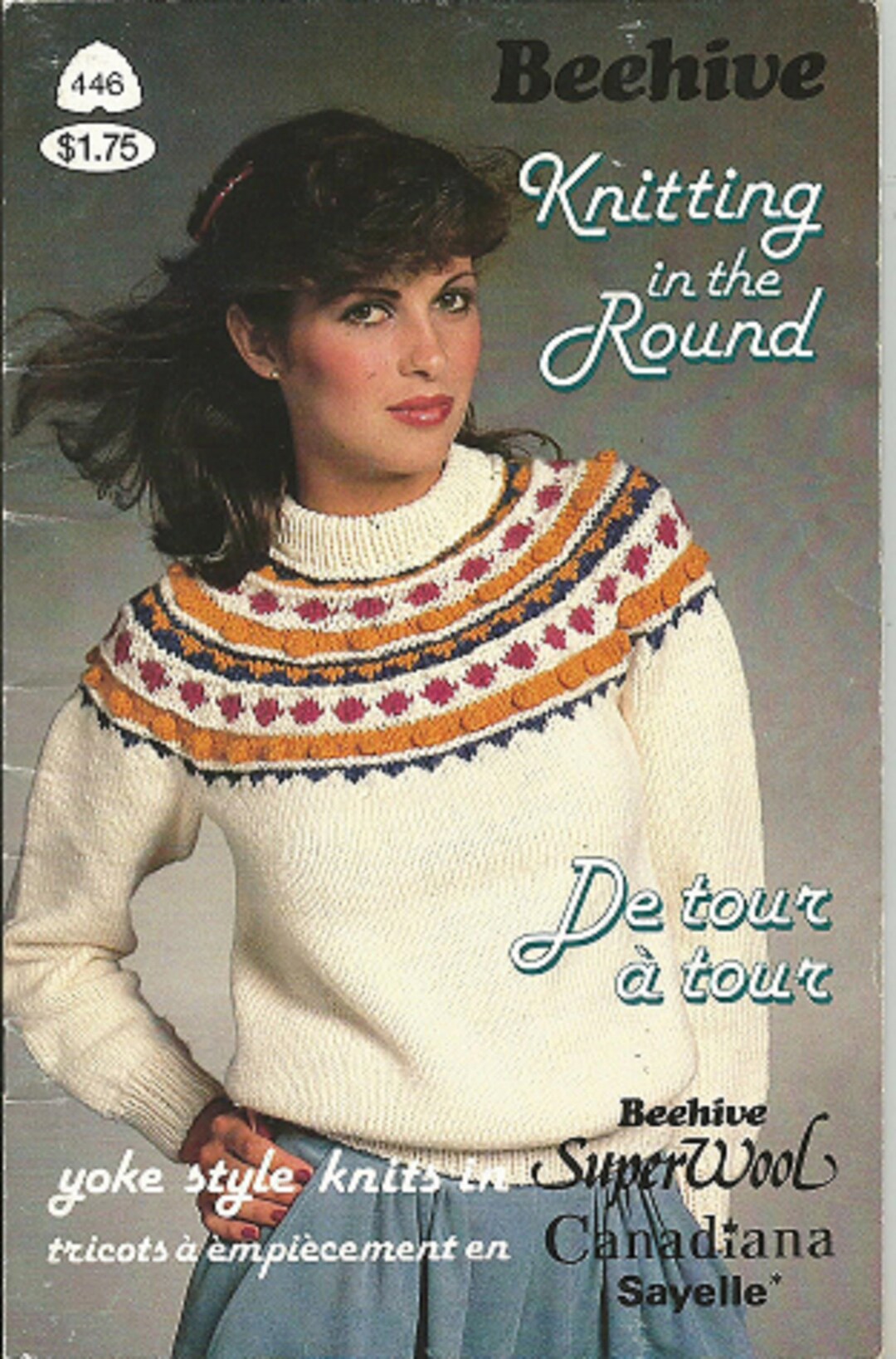 KNITTING PATTERN BEEHIVE Knitting in the Round Pattern 446 - Etsy