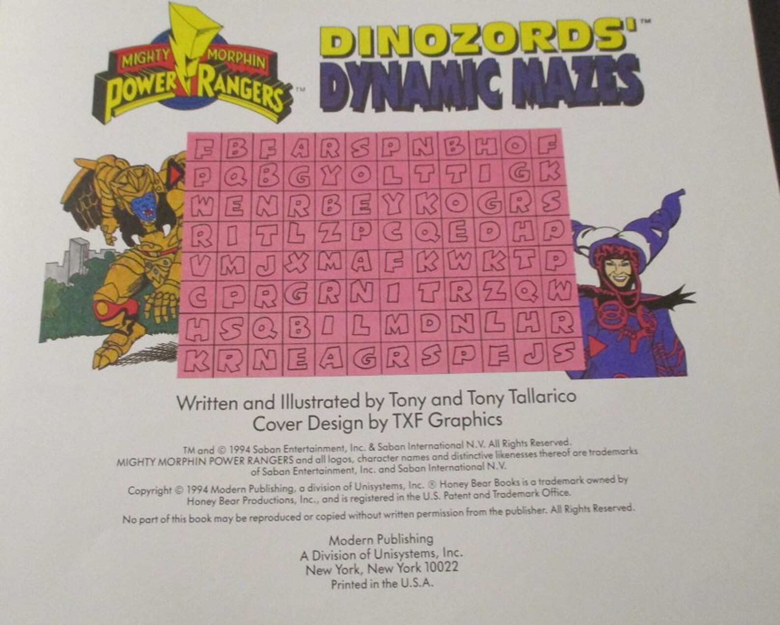Mighty Morphin POWER RANGERS Book DINOZORDS Dynamic Mazes - Etsy