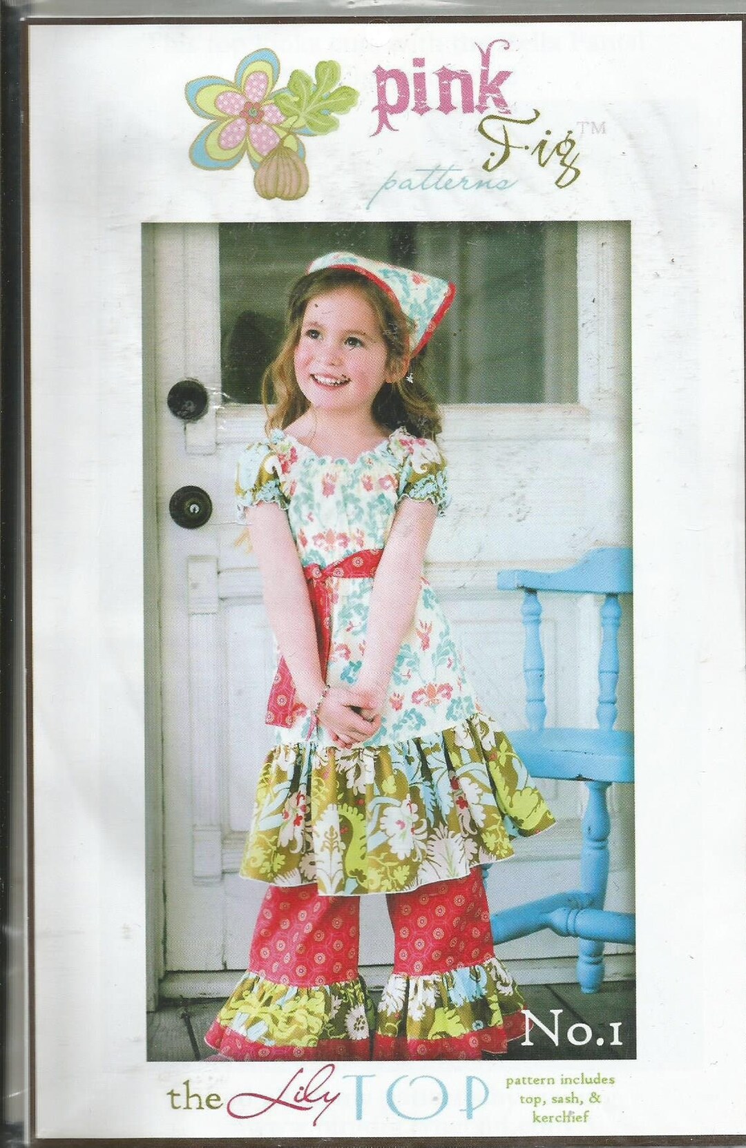 Pink Fig PATTERNS the LILY Top No. 1 - Pattern Includes Child's/girls ...