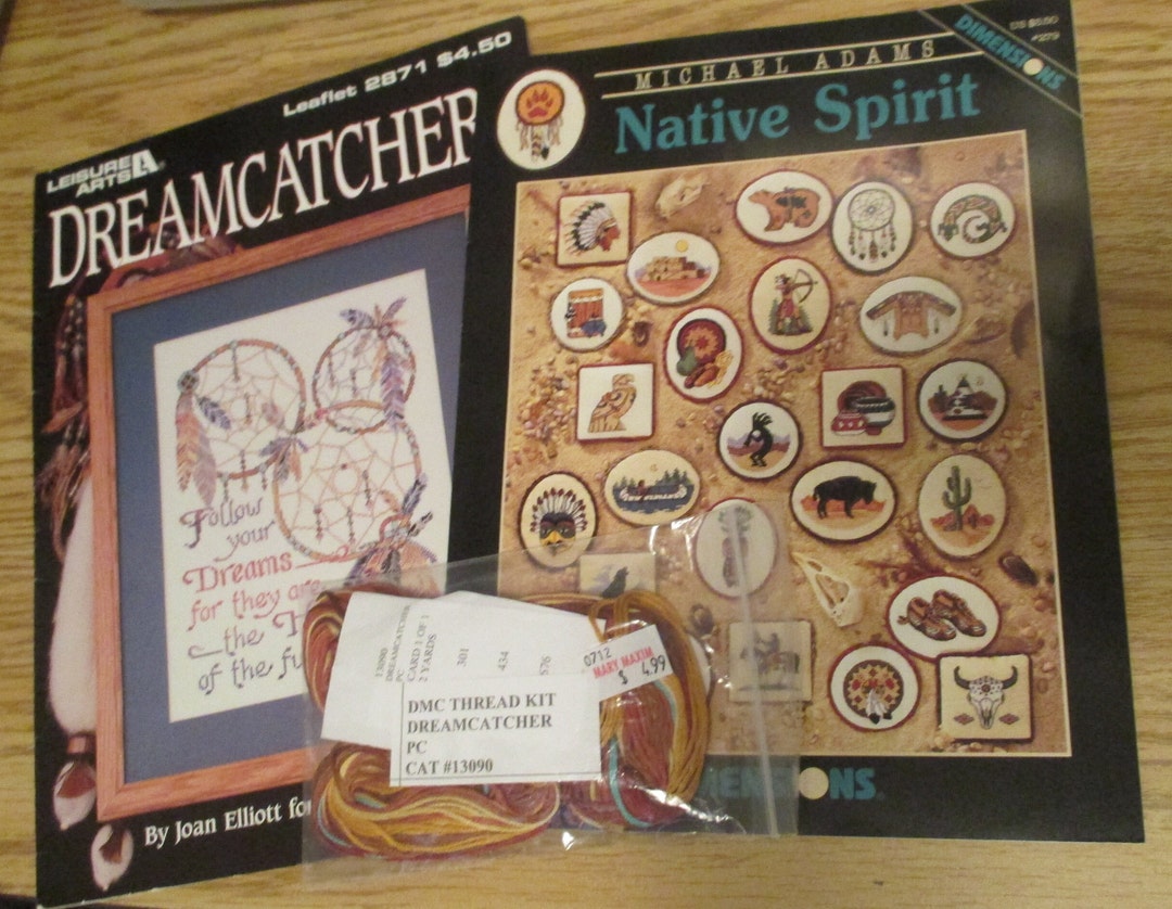 CROSS STITCH Pattern DREAMCATCHERS Dream Catchers by Joan Elliot ...