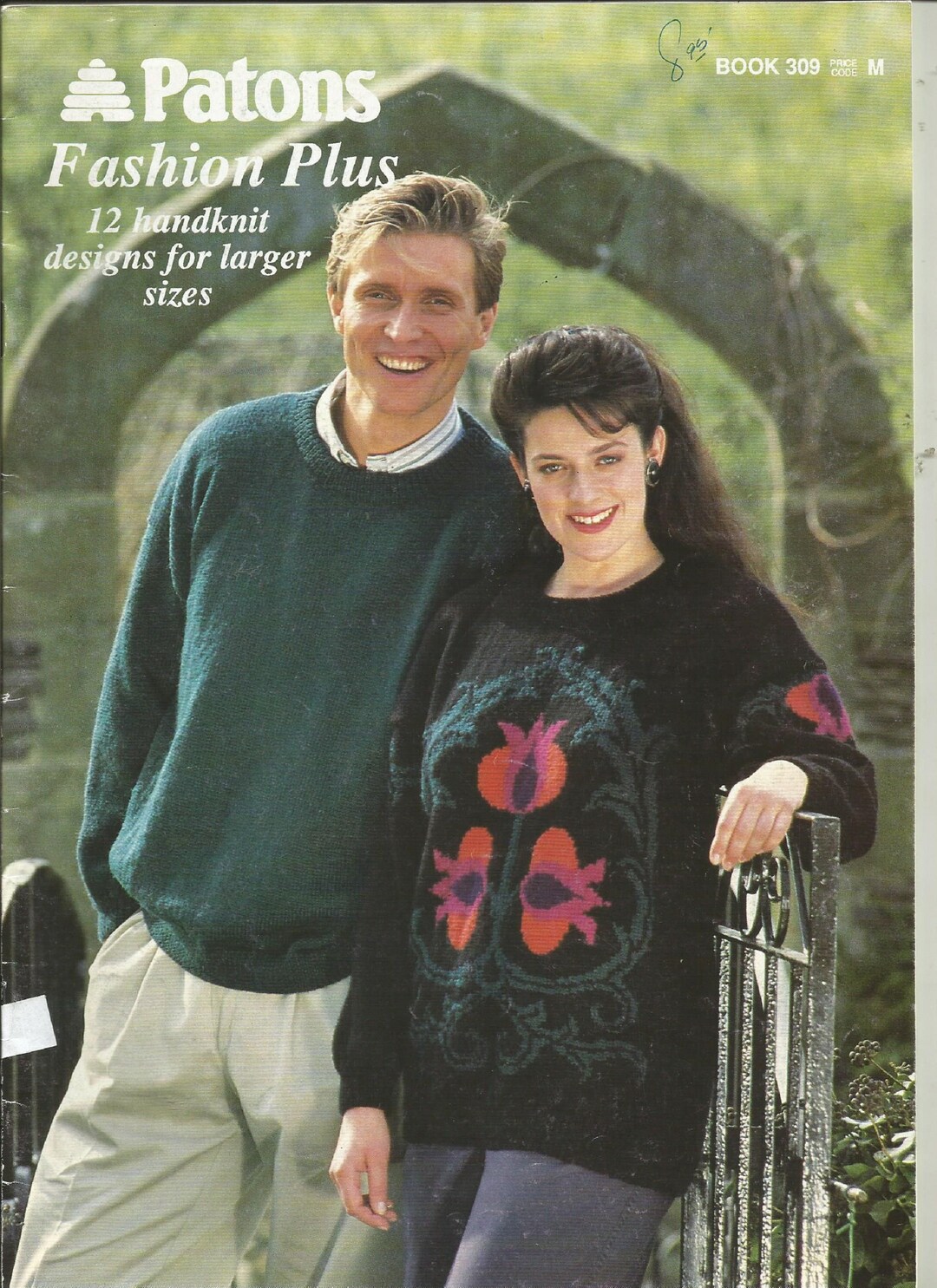 Patons FASHION PLUS KNITTING Pattern Book 309 12 Handknit - Etsy