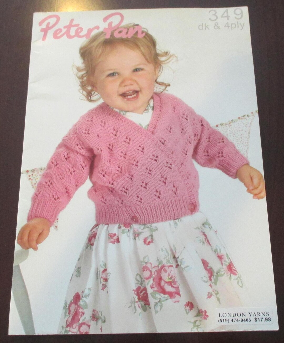 Peter Pan Children's KNITTING PATTERN BOOK 349 Dk & 4ply - Sleeping Bag ...