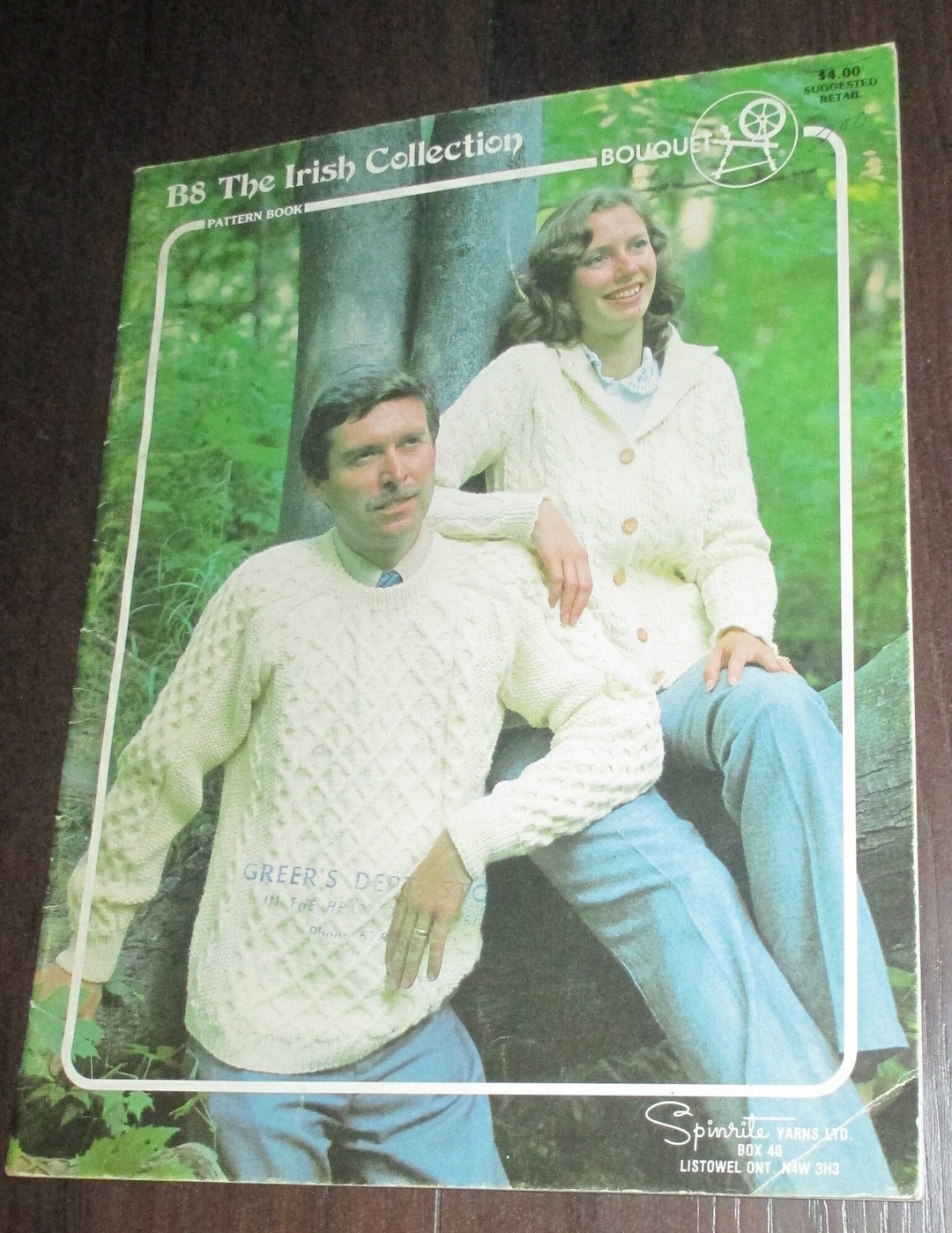 The IRISH COLLECTION Knitting PATTERN Book - Children's, Ladies, Men's ...