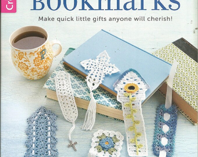 CROCHET Beautiful BOOKMARKS Pattern Book - Leisure Arts - Designs Using ...
