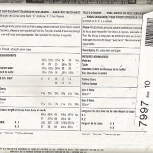 Misses Easy-to-sew Fitted DRESS in Two Lengths Simplicity Sewing ...