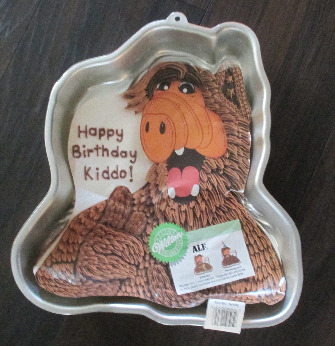 ALF Cake PAN MOLD - Wilton - Plastic Facemaker & Instruction Guide ...